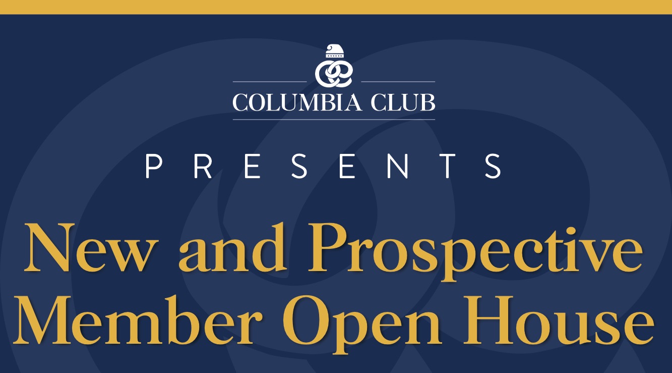 New Member Reception - The Columbia Club